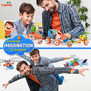 STEM Building Toy for 7-12 Years Old Boys 7-in-1 Models Kids Love to Build and Play 171Pcs Construction Set with Engineering Activity Kit Educational Toys for kids 5-7 Best Birhday Gift Toy for Kid