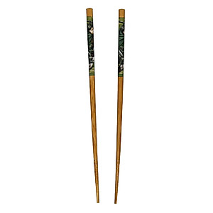 Attack On Titans Bamboo Set Of 2 Collectible Anime Chopsticks 8.85 Inches Long Gift Set