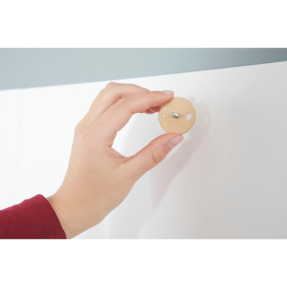 Tesa Adhesive Screw for Masonry and Stone, Holding Capacity 5 kg, Pack of 2, 77905-00000-00