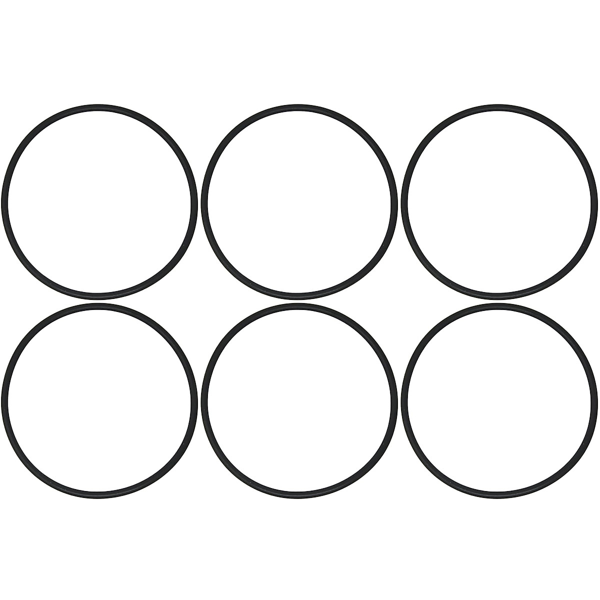 AppliaFit O-Rings Compatible with 3M Aqua-Pure 63597-174C and 63597-174P for Aqua-Pure Water Filters AP101T, AP11T, AP102T and More. Also Compatible with Watts Premier WP252235 (6-Pack)