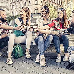 Crazy Cups Decaf Flavored Ground Coffee Variety Pack, Includes Chocolate Hazelnut, French Vanilla and Death by Chocolate, in 10 oz Bags, For Brewing Flavored Hot or Iced Decaf Coffee, Variety 3 Pack