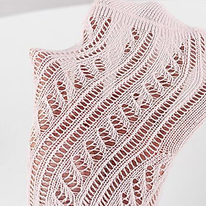 ACTLATI Baby Girls Knee High Socks Hollow Out Anti-skid Knitting Stockings Suitable for 0-2 Years Infants Toddlers