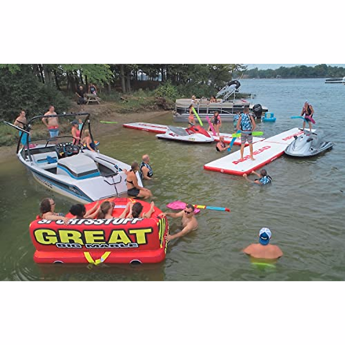 AIRHEAD Sun Comfort Saddle Pool Float, pool and lake floating chair