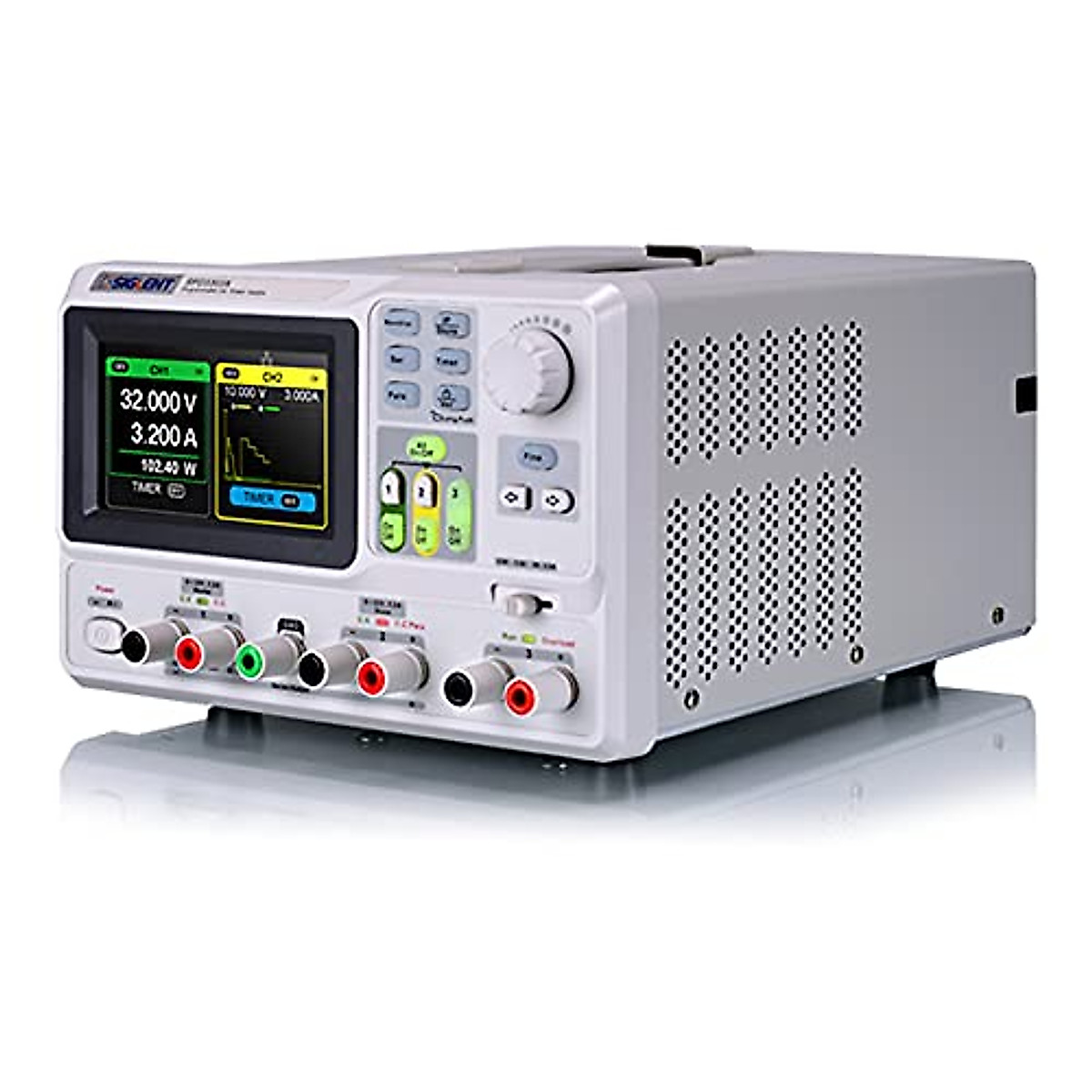 Siglent Technologies SPD3303X-E Triple Output Power Supply & SDM3045X 4-1/2 Digit Digital Multimeter, DMM