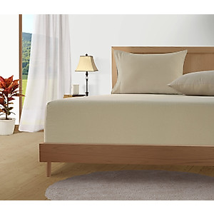 Lane Linen 100% Cotton Flannel Sheets Set - Full Size Flannel Bedding, 4-Piece Luxury Bed Sheets - Lightweight, Brushed for Extra Softness, Warm, Cozy, 15' Deep Pocket (Fits Upto 17' Mattress) - Linen