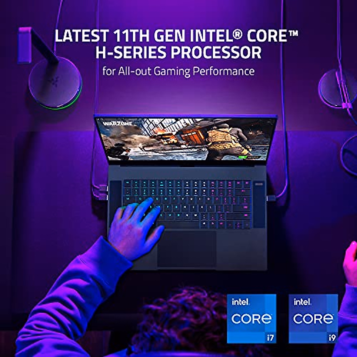 Razer Blade 15 Gaming Laptop: NVIDIA GeForce RTX 3080 - 11th Gen Intel 8-Core i7 CPU - 15.6” QHD 240Hz - 32GB RAM - 1TB SSD - Windows 11 - CNC Aluminum - Chroma RGB - THX Spatial Audio