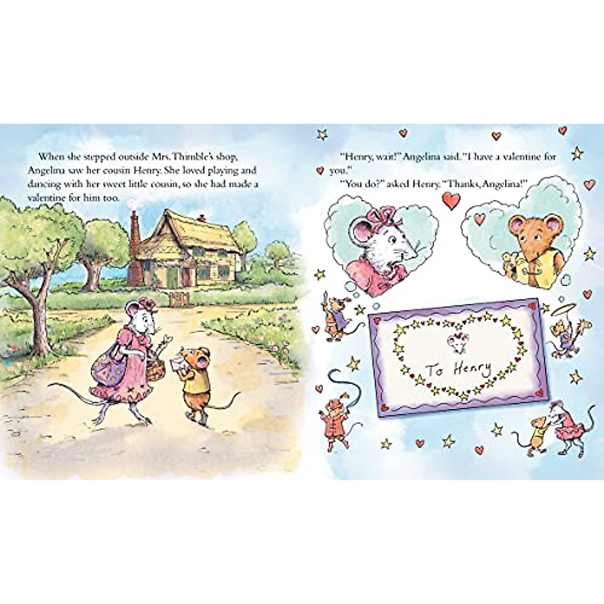 Angelina and the Valentine's Day Surprise (Angelina Ballerina)