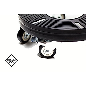 Stack! Co. Slim Beer Keg Dolly fits up to 11" keg or Plant Pot