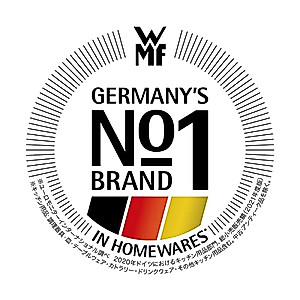 WMF Glass lid, with Metal knob Ø 28cm, Stainless Steel, 11.6 x 25.5 x 9.3 cm