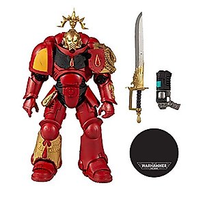McFarlane Blood Angels Primaris Lieutenant Warhammer 40K Gold Label Toys Action Figure