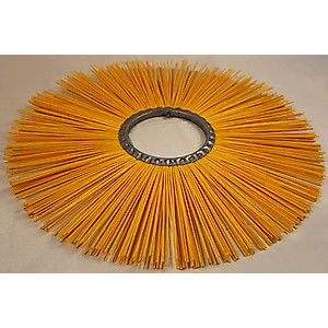 MB Replacement Brush for MB Brand 60 Inch Sweeper Refill Kit 25 x 6-3/8 Inch Flat Brush Sections with Spacers (Poly)