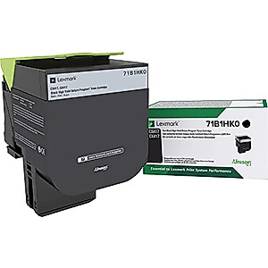 Lexmark 71b1hk0 Unison High-Yield Toner, 6,000 Page-Yield, Black