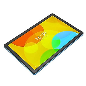 Haofy 2 in 1 Tablet, HD Tablet US Plug 100‑240V 12MP 24MP Camera with Keyboard Earbuds for Business (US Plug)