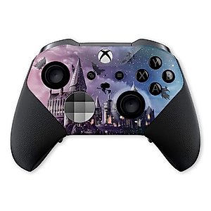 Harry Pottr X-box Elite Controller Series 2 Limited Edition by DreamController Custom Elite Series 2 Controller for X-box One/Series X/S Made with Advanced Hydro-Dip Paint Technology (Not Just a Skin)