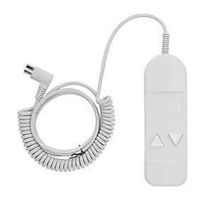 Aoutecen Power Recliner Controller, Up Down Control Lightweight Widely Compatible Plastic 2 Button 8 Pin Remote Handset Controller for Home