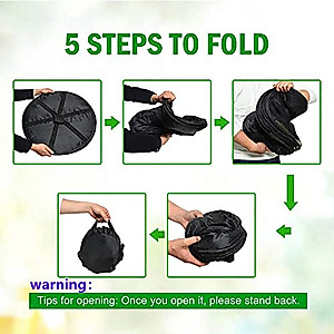 Eamecl Drying Rack Plant Net Premium Mesh Tents Dryer kit Hanging Clothes Net Folding Nylon Netting Collapsible Mesh Food Dehydrator Receive Storage Carrying Bag 4-Layer 2ft