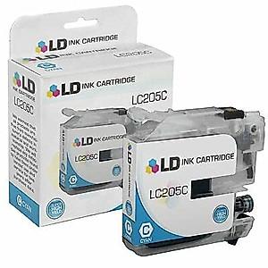 LD Compatible Ink Cartridge Replacements for Brother LC207 & LC205 Super High Yield (2 Black, 1 Cyan, 1 Magenta, 1 Yellow, 5-Pack)