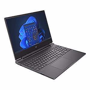 2022 HP Victus Gaming Laptop, 15.6" FHD 144Hz Display, 12th Gen Intel 8-Core i5-12450H, GeForce GTX 1650, 16GB RAM, 512GB SSD, USB-C, HDMI, RJ45, SD Card Reader, WiFi 6, Backlit Keyboard, Win 11
