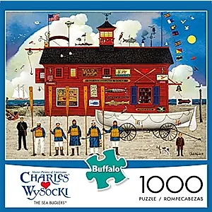 Buffalo Games - Charles Wysocki - The Sea Buglers - 1000 Piece Jigsaw Puzzle