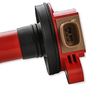 NEW MSD IGNITION COIL,RED,6-PACK,3-PIN CONNECTOR,2010-2016 3.5L V6 ECO-BOOST ENGINES,COMPATIBLE WITH FORD 2013-15 EXPLORER,2011-14 F-150,2013-16 FLEX,2013-15 TAURUS,LINCOLN 2013-14 MKT
