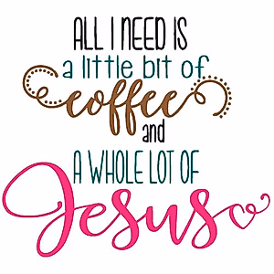 CafePress Coffee And Jesus Travel Mug 20 oz. Insulated Stainless Steel Coffee Tumbler