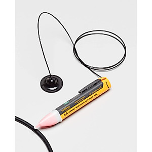 Fluke 1AC II VoltAlert Non-Contact Voltage Tester, Pocket-Sized, 90-1000V AC, Audible Beeper, 2 Year Warranty, CAT IV Rating