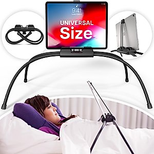 Tablift iPad Holder for Bed - Flexible Universal Tablet Stand - Mount - Bed or Table