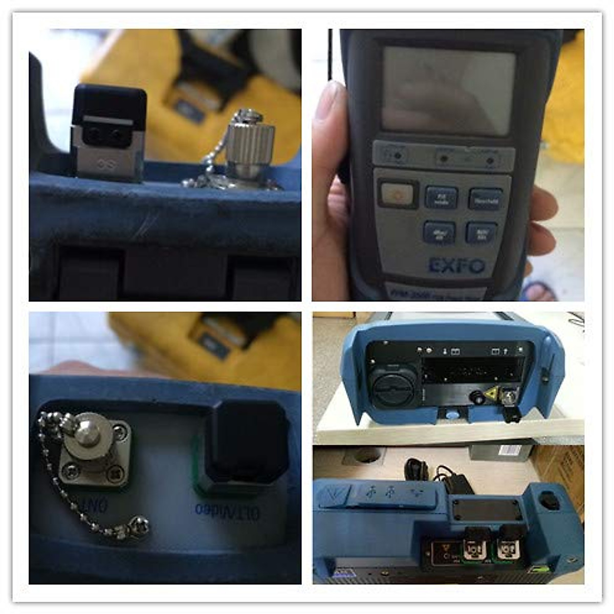 Imported EXFO OTDR SC Connector AXS-110 AXS-100 MAX-710 MAX715 MAX720 FTB-1 FTB-150 FTB-200 Tester Optical port flange connection adapter 1 pcs