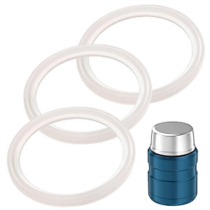 [3 Pack] Impresa Gaskets fits Thermos Stainless King Food Jar 16 and 24 Ounce – Seals / O-Rings With No BPA /Phthalate / Latex - Replacement for 16 and 24 Ounce Containers