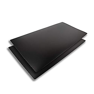 Extra Large 30x18 Cutting Board Mat, 2 Pack for Catering, Food Service, BBQ and Fishing, Black