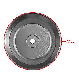 Caltric 532175410 187618 Engine Double Pulley Compatible with Husqvarna Lt18542 Lt131 Lt141