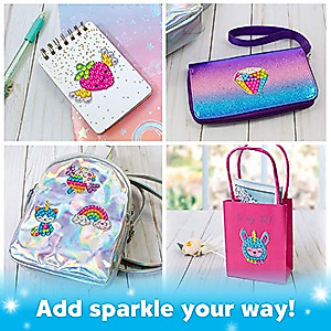 Creativity for Kids Big Gem Diamond Painting Kits: Magical Stickers and Suncatcher DIY Kit - Diamond Art for Kids, Unicorn Gifts for Girls Ages 6-8+