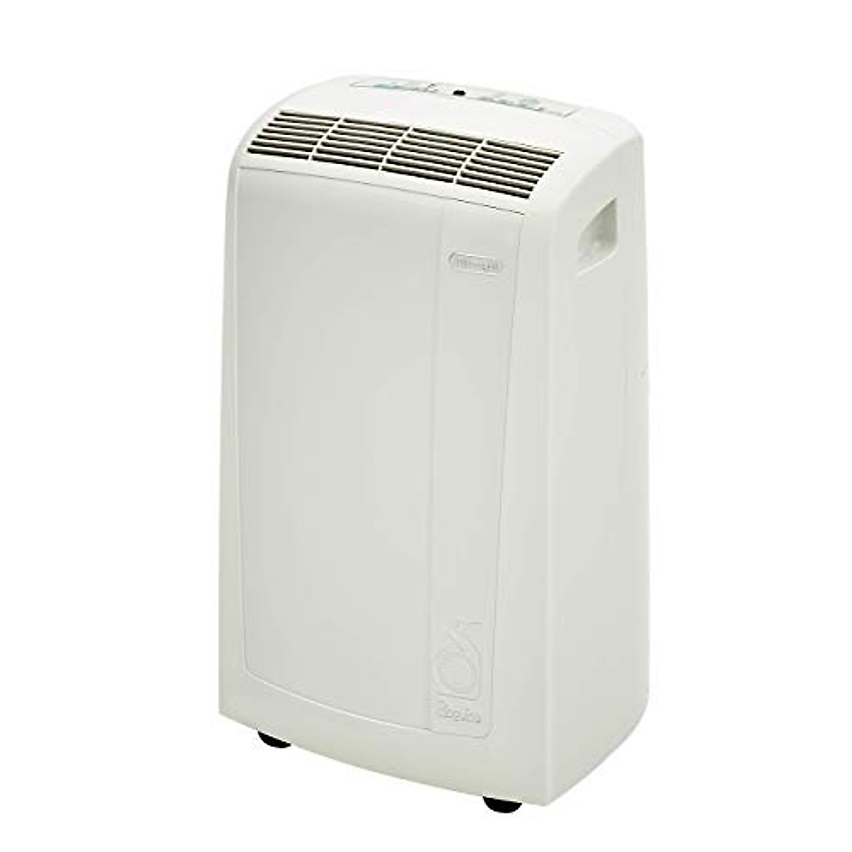 De'Longhi 3-in-1 Portable Air Conditioner, Dehumidifier & Fan + Remote Control & Wheels, 400 sq ft, Large Room, 6000 (DOE) / 10000 BTU (ASHRAE), White, PACN250GN (Renewed)