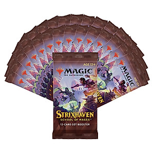Magic: The Gathering Strixhaven Set Booster Box | 30 Packs (360 Magic Cards)