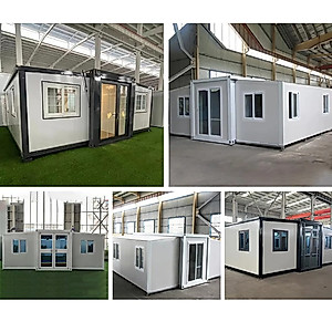 20ft 40ft Expandable Container House 3 Bedroom Luxury Prefab Expandable Container House