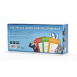 Trivillennial - The Trivia Game for Millennials [A Party Game]