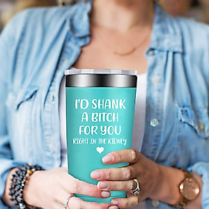 BIRGILT Best Friend Birthday Gifts for Women - Funny Christmas Friendship Gifts for Coworker, Sister, Bestie - 20oz Tumbler Cup