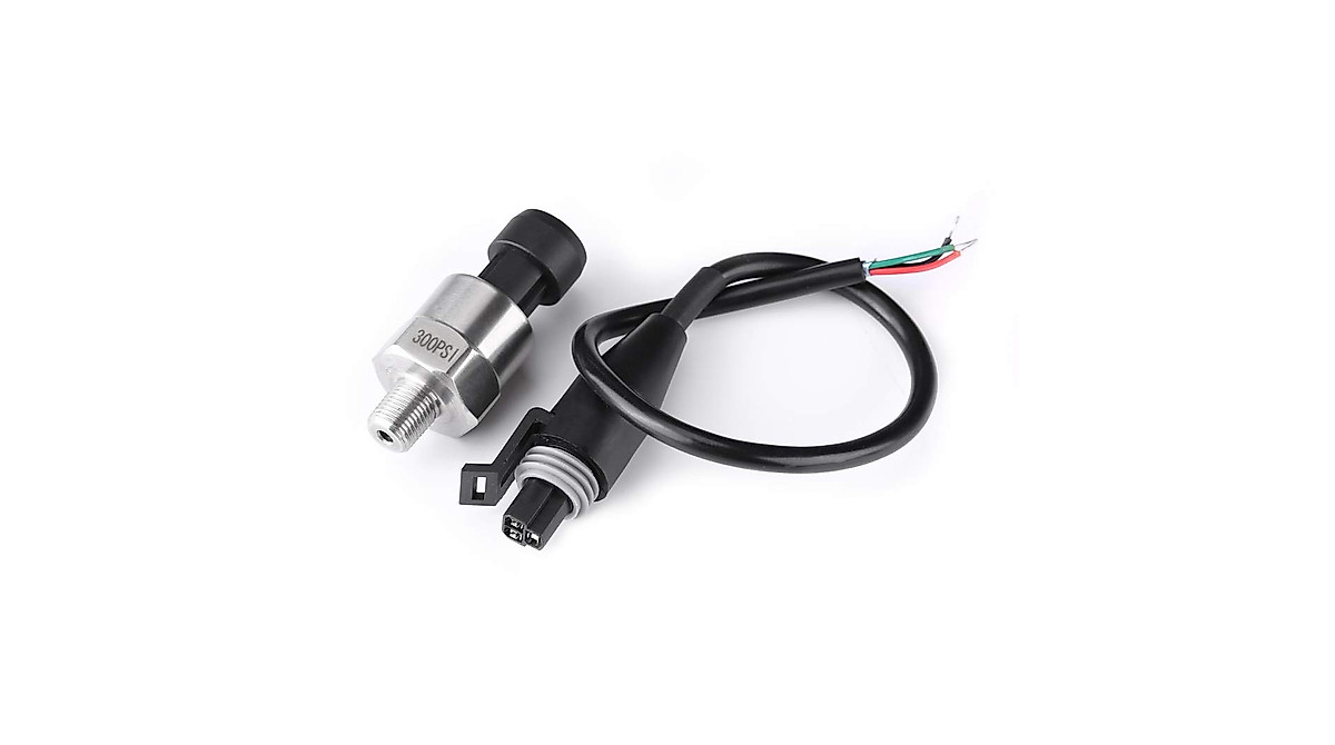 300 PSI Stainless Steel Pressure Transducer Sensor