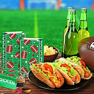 Blulu 30 Pieces Paper Santa Clause Suit Print Treat Bags, Christmas Bags Santa Bags Candy Goodie Gift Bags for Holiday Christmas Party Favor, 8.3 x 4.7 x 3.1 Inch