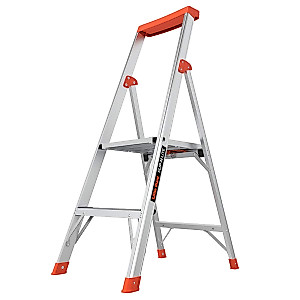 Little Giant Ladder Systems Flip-N-Lite, 4-Foot, Stepladder, Aluminum, Type 1A, 300 Lbs Rated (15272-001)
