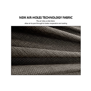 Little Donkey Andy Women's UV Protection Shirt, Breathable Long Sleeve Hiking Shirt, Air-Holes Tech Carbon Heather XS