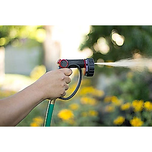 Orbit 58993 7-Pattern Watering Nozzle with Thumb Control , Black