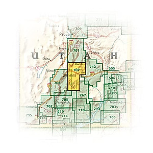 Fish Lake, Manti (National Geographic Trails Illustrated Map)