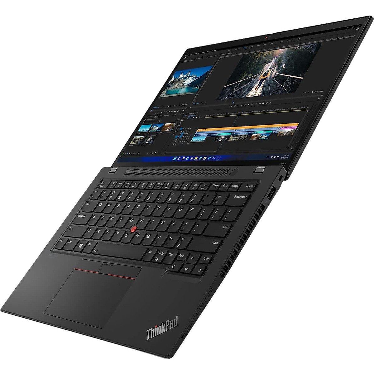 2024 Lenovo ThinkPad T14 Gen 3 Business Laptop (14" FHD+, AMD Ryzen 5 Pro 6650U, 16GB DDR5 RAM, 1TB SSD, 6-Core(Beats i7-1165G7)) Backlit KB, Fingerprint, FHD Webcam, 3-Year WRT, Win 11 Pro, Black