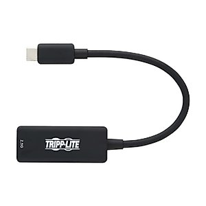 Tripp Lite USB-C to RJ45 Gigabit Ethernet Network Adapter Up to 2.5 Gigabits Per Second Network Speed - Windows, macOS, Chrome & Linux Widely Compatible - USB 3.2 Gen 1, 3-Year Warranty (U436-06N-2P5)