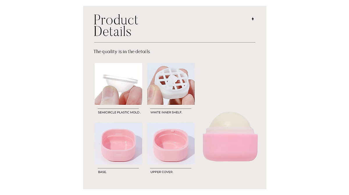 DIY Lip Balm Containers - 12 Pack BPA Free