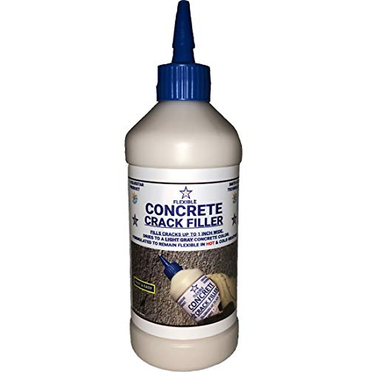 Bluestar Flexible Concrete Crack Filler (Light Gray)