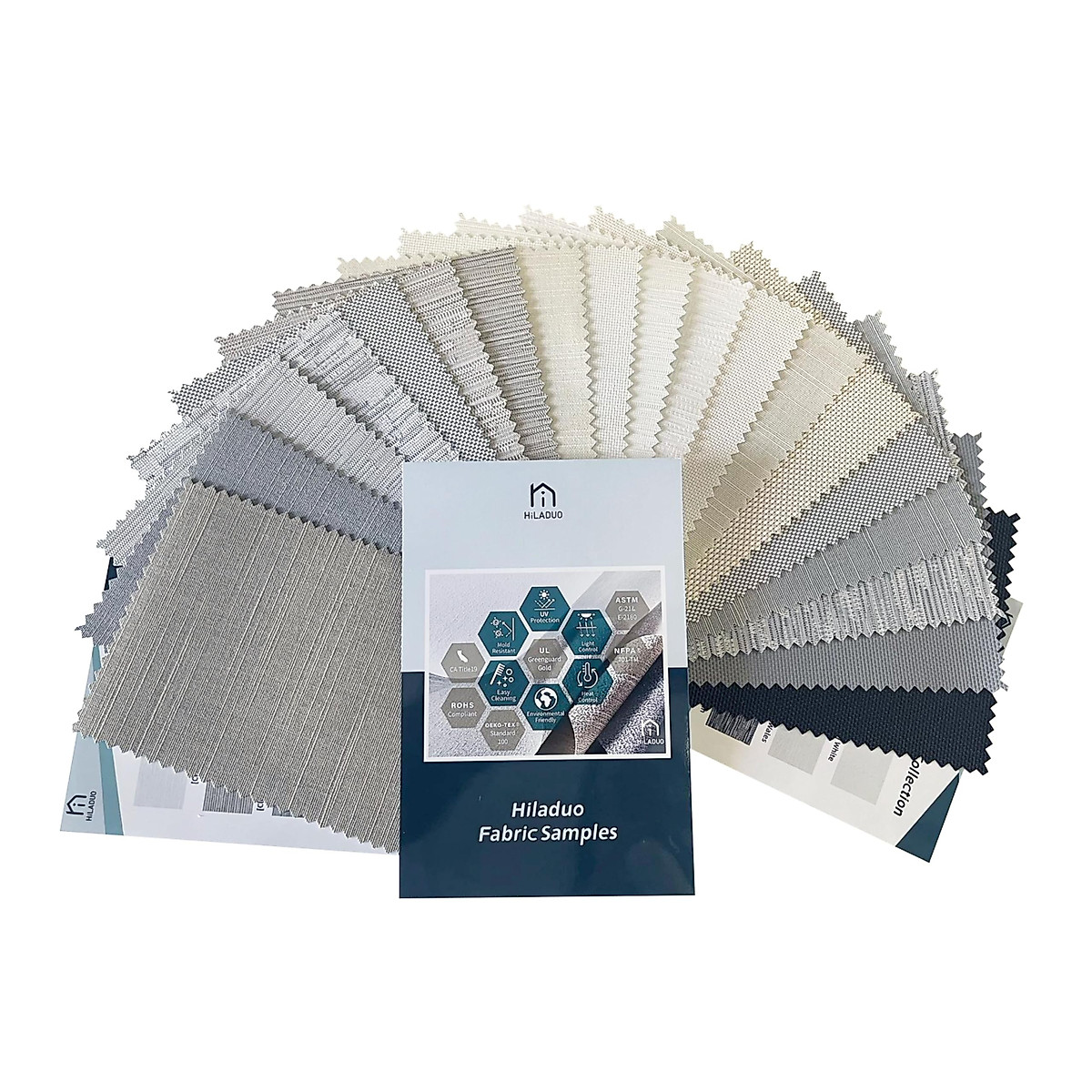 HILADUO Motorized Roller Blinds Customized Size Width 20-105 Inches