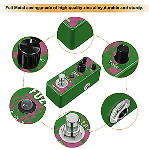 Stax Fuzz Guitar Pedal, Analog Fuzz Guitar Effect Pedals,Electric Guitar Accessories