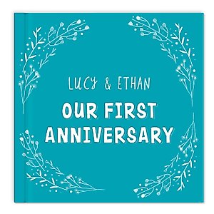 Personalized Book for Boyfriend, Girlfriend, Partner, Anniversary | Book of Us (Hardcover)